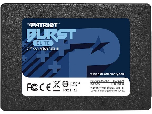 SSD Patriot Elite Burst 480GB!