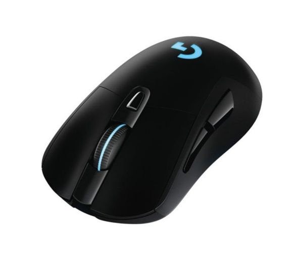 Logitech - Logitech G703 Lightspeed Wireless Gaming Mouse with HERO 16K sensor Black