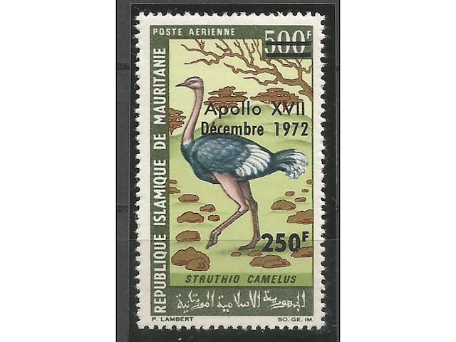 Mauritanija,Fauna - Apolo XVII 1973.,čisto