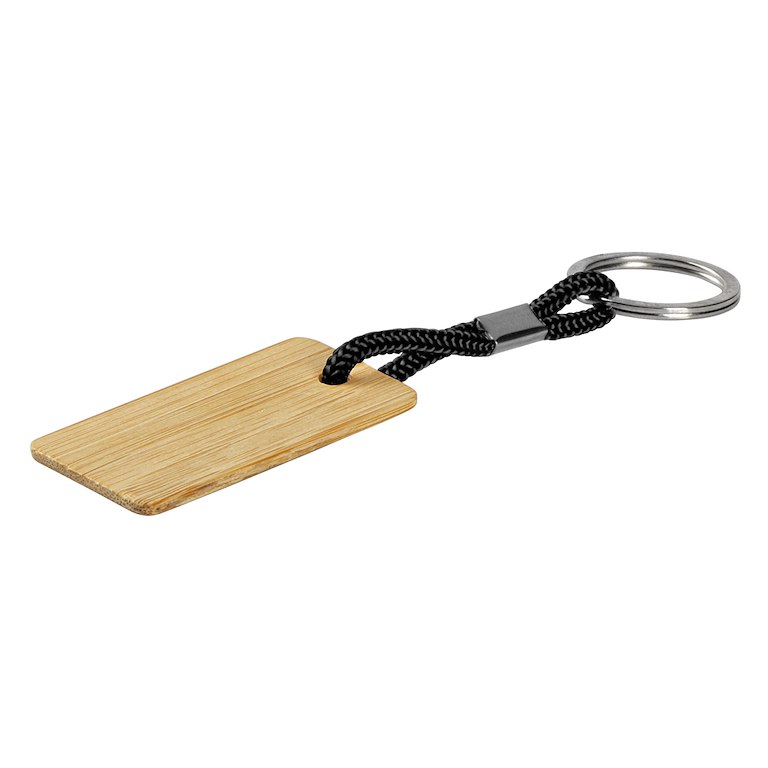33.210.10 LOG R - Privezak za ključeve od bambusa