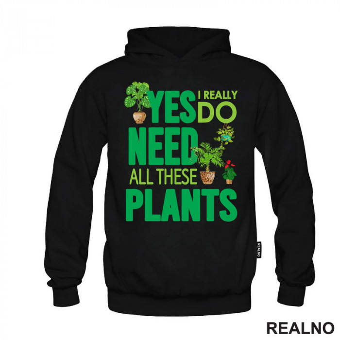 YES I REALLY DO NEED ALL THESE PLANTS - GREEN - BAŠTA I CVEĆE - DUKS