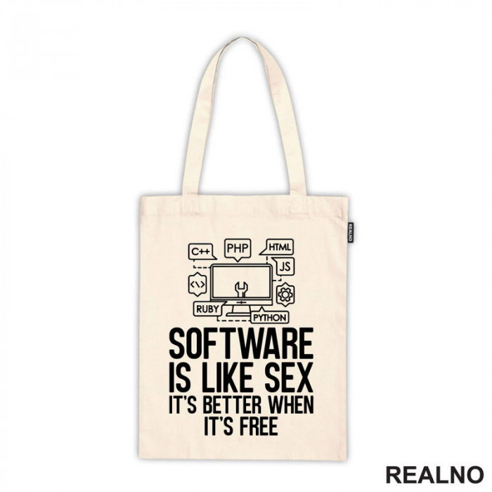 SOFTWARE IS LIKE SEX. IT'S BETTER WHEN IT'S FREE - GEEK - CEGER