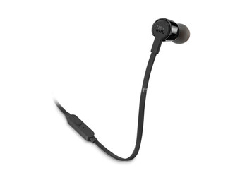 JBL T210 black In-ear slušalice mikrofon, 3.5mm, crna