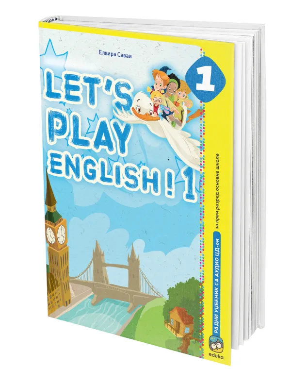 EDUKA – Engleski jezik 1 Let’s play English 1 za prvi razred