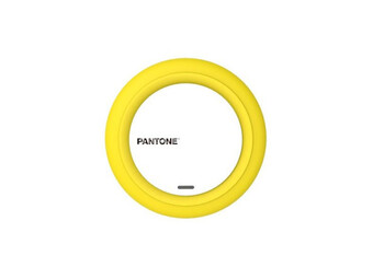 Pantone bežični punjač u žutoj boji ( PT-WC001Y )