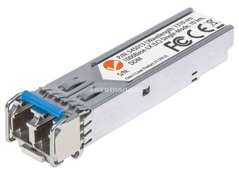 Intellinet Transceiver Module Gb Fiber SFP Single-mode, 10km 545013