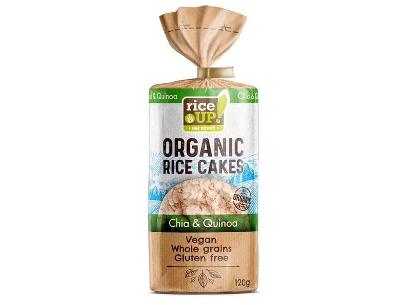 Organske Galete Pirinač Čia Kinoa RiceUP 120g