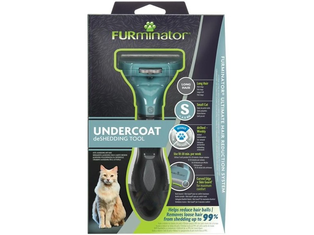 Furminator Četka za mačke za dugu dlaku Undercoat S MO00106