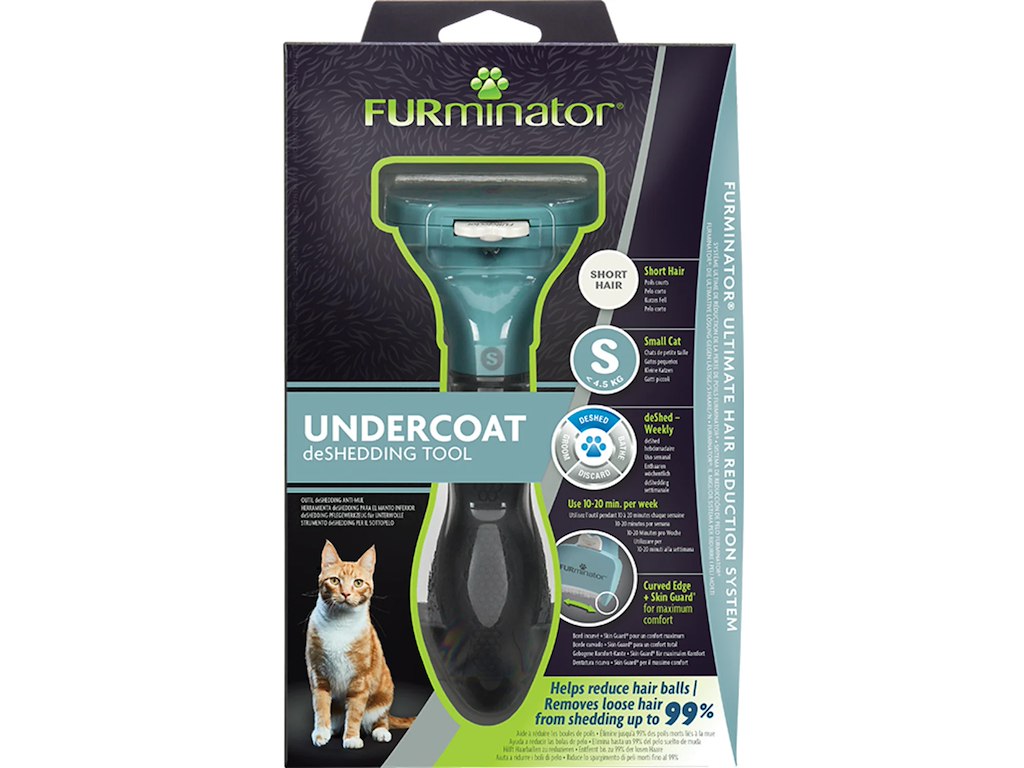 Furminator Četka za mačke za kratku dlaku Undercoat S MO00105