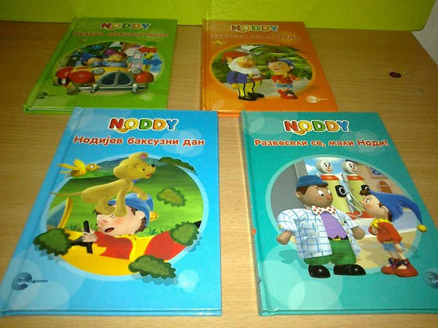 NODDY Nodi KOMPLET 4.knjige  ,novo ➡️ ➡️