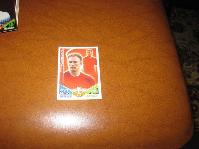 Topps Match Attax - Dennis Rommedahl (Denmark)