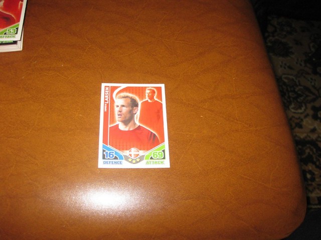 Topps Match Attax - Soren Larsen (Denmark)