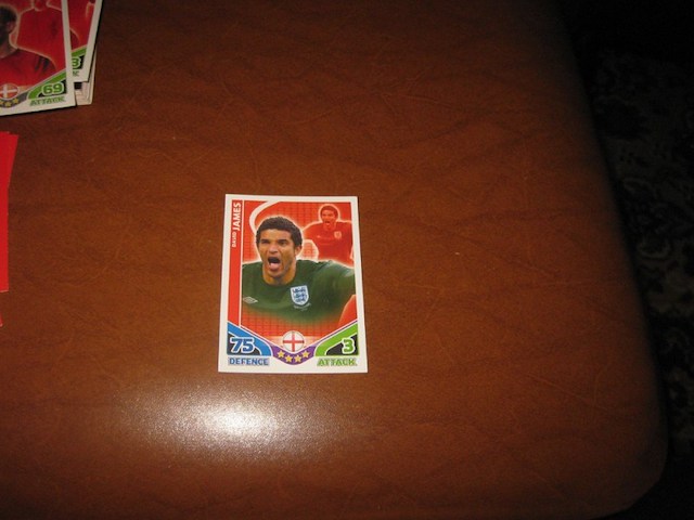 Topps Match Attax - David James (England)