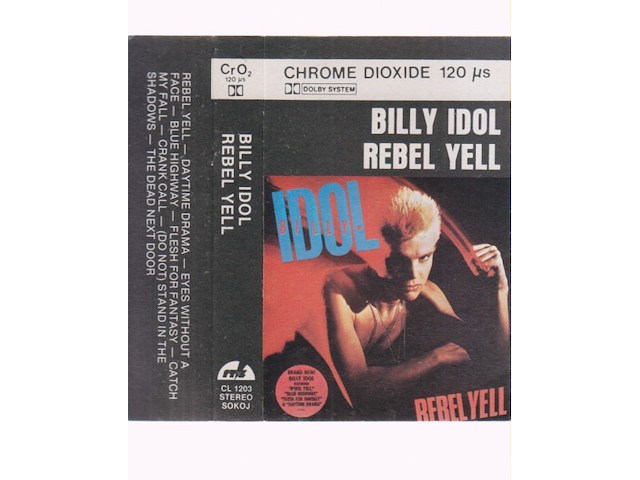 OMOT ZA KASETU / BILLY IDOL - kolekcionarski, 1983.