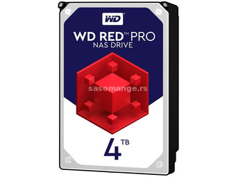 WD HDD desktop red pro (3.5, 4TB, 256MB, 7200 RPM, SATA 6 Gbs) ( WD4003FFBX )