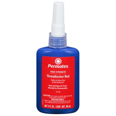 PERMATEX High Strength Threadlocker Red 50 ml