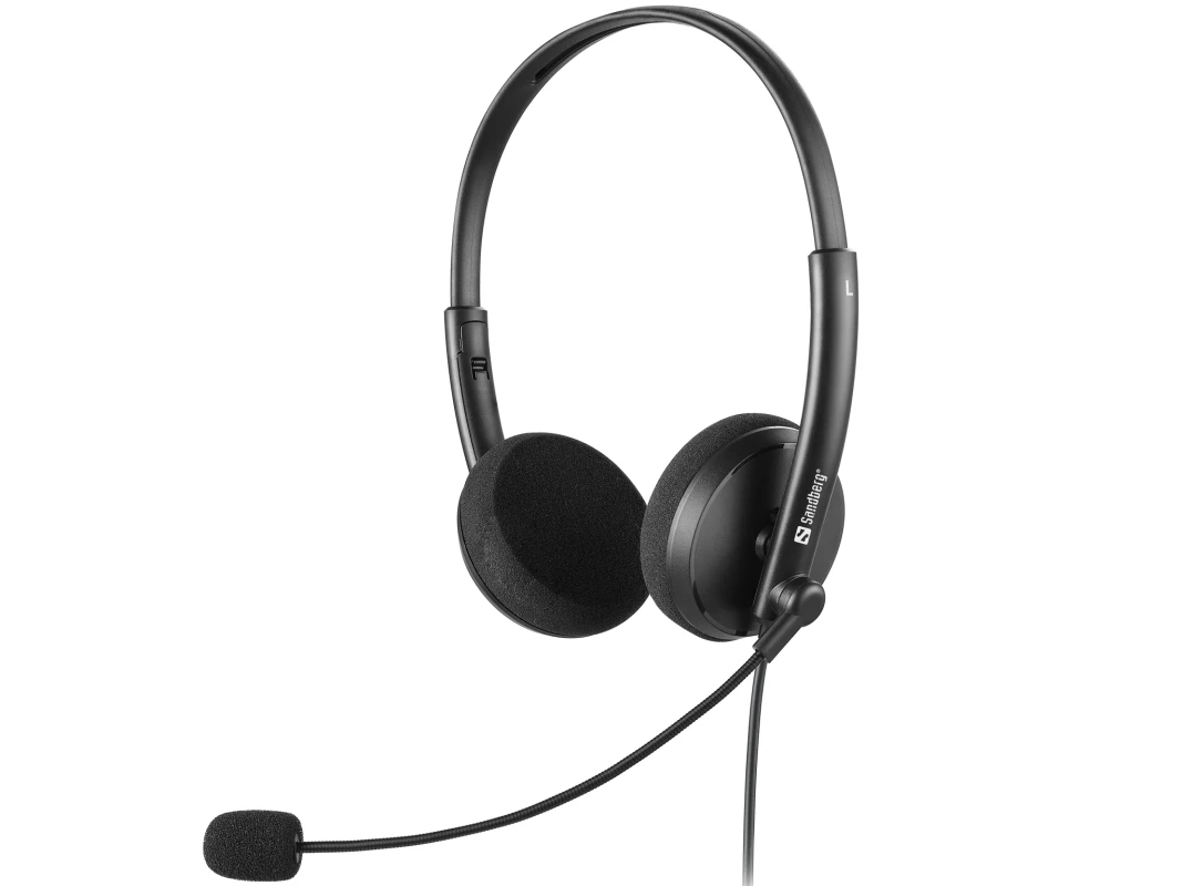 Sandberg Office Saver 325-41 3.5mm slušalice sa mikrofonom crne