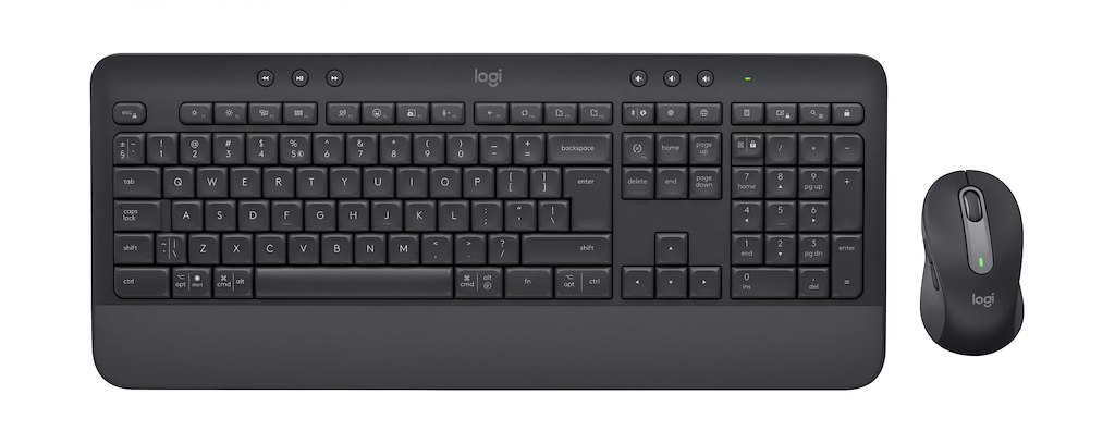 Logitech MK650 Signature (920-011004) bežični komplet tastatura i miš crni US