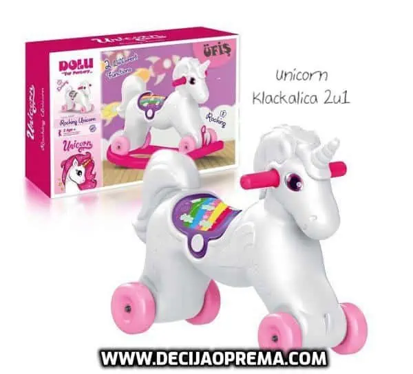 Dolu Klackalica Unicorn 2u1