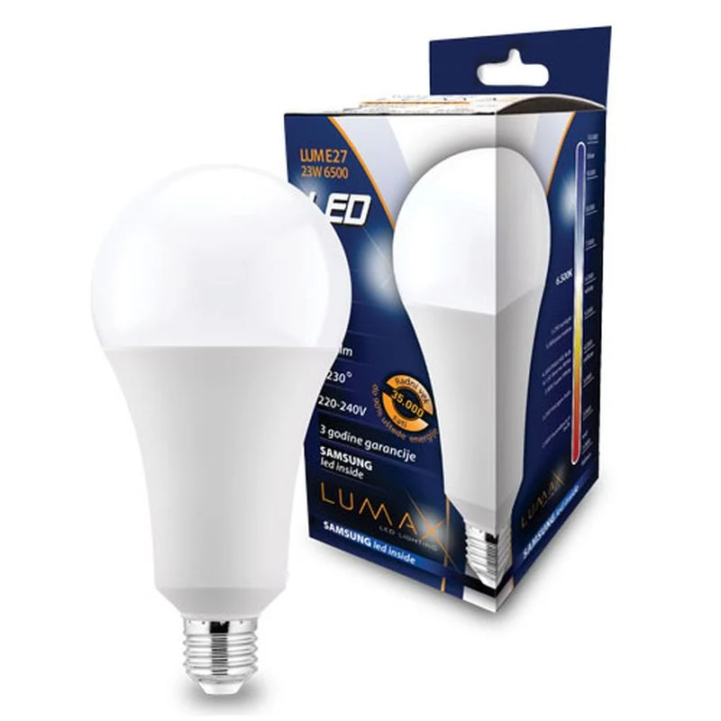 LED SIJALICA E27 23W, LUMAX LUME27-23W, 23W 2070LM, 220VAC, 3000K ILI 6500K