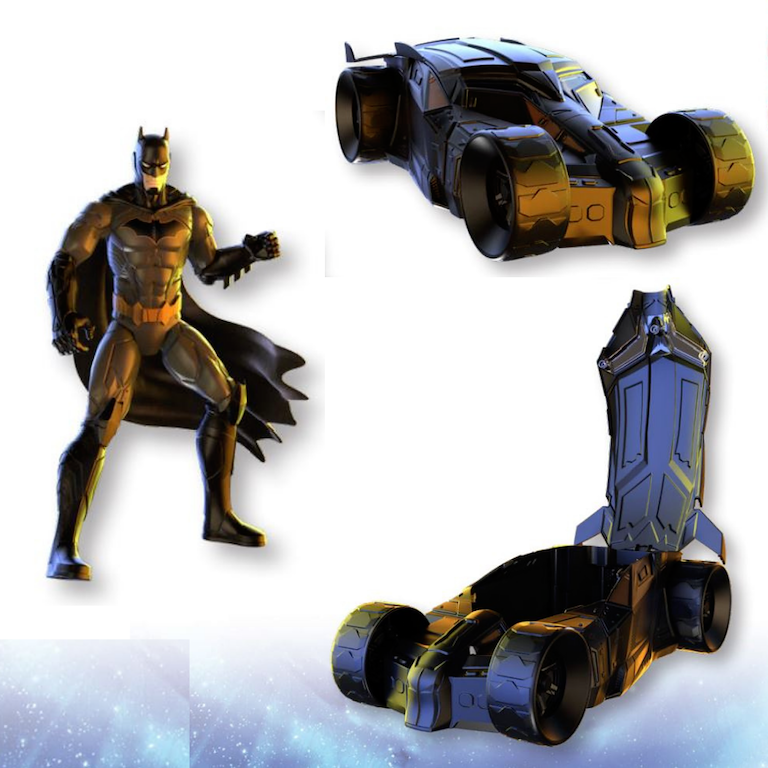 Figura akciona Batman sa Batmobile