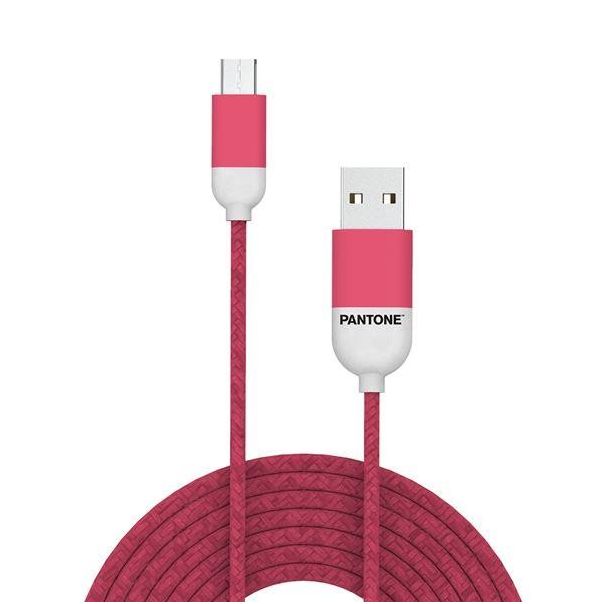 PANTONE Micro USB kabl MC001, pink