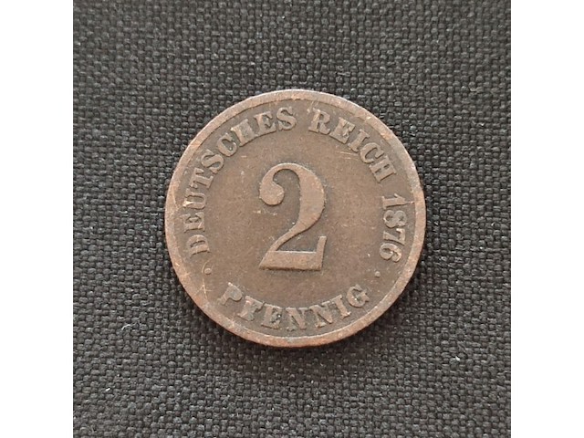 2 PFENNIG 1876 C