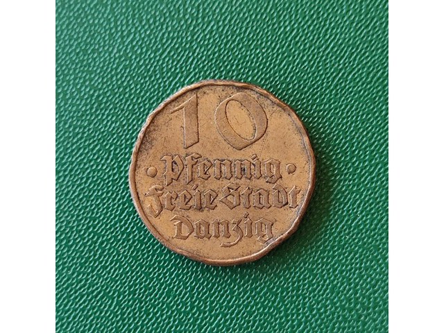 Danzig 10 PFENNIG 1932