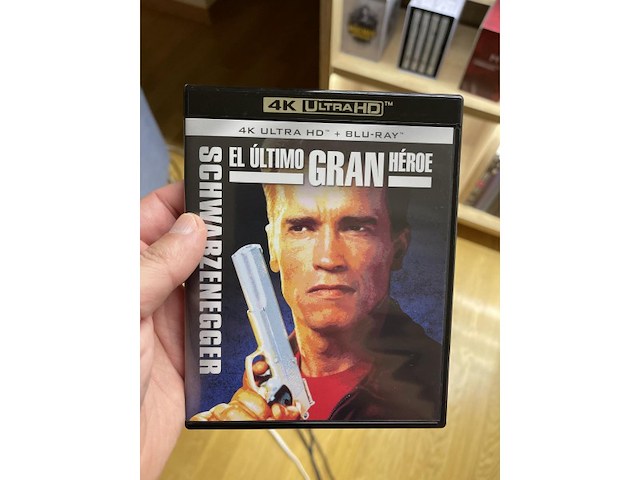 The last action hero 4k UHD plus blu ray