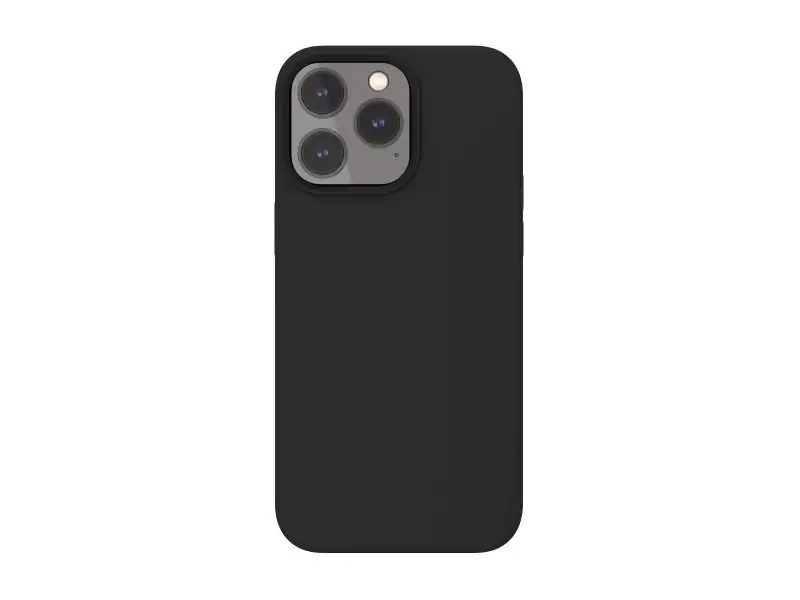 NEXT ONE MAGSAFE SILICONE CASE FOR IPHONE 14 PRO BLACK (IPH-14PRO-MAGCASE-BLACK)
