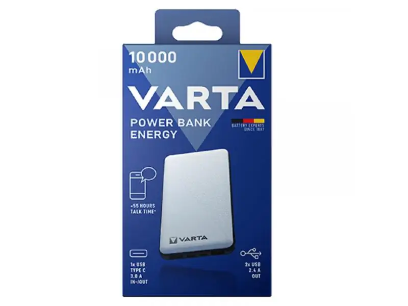 VARTA POWER BANK ENERGY 10000MAH (BELA)