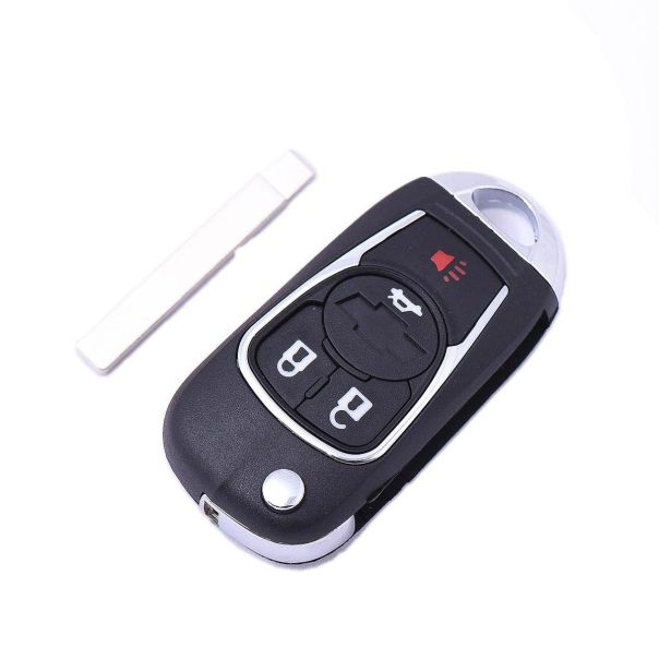 888 CAR ACCESSORIES Kućište oklop ključa 2 dugmeta za Chevrolet ima tri dugmeta + panic taster