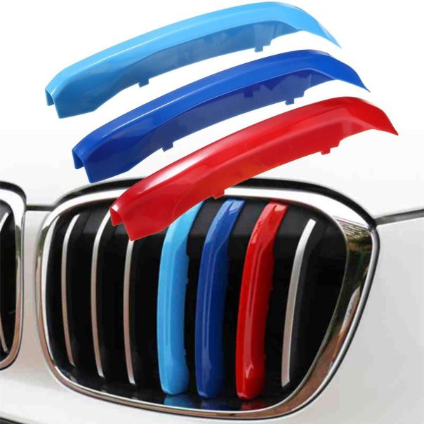 888 CAR ACCESSORIES BMW X1 e84 2009-2015 m logo lajsne maske