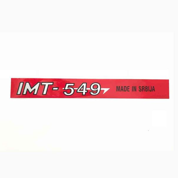 888 CAR ACCESSORIES Nalepnica "imt 549" velika