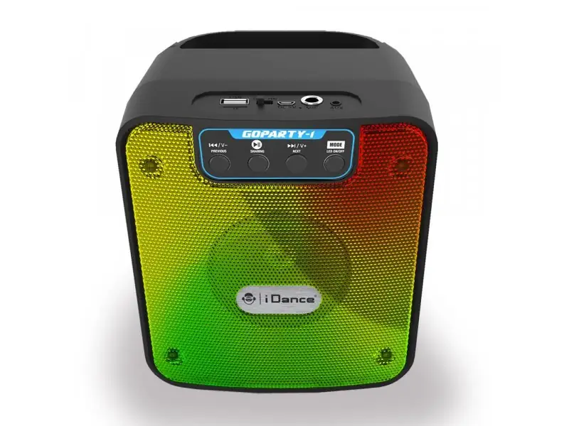 IDANCE GOPARTY-1 BLUETOOTH SPEAKER WITH FLAME LED (048551)