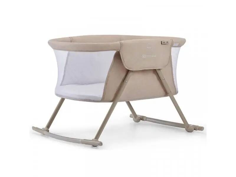 KINDERKRAFT PRENOSIVI KREVETAC-KOLEVKA ZA BEBE LOVI BEIGE