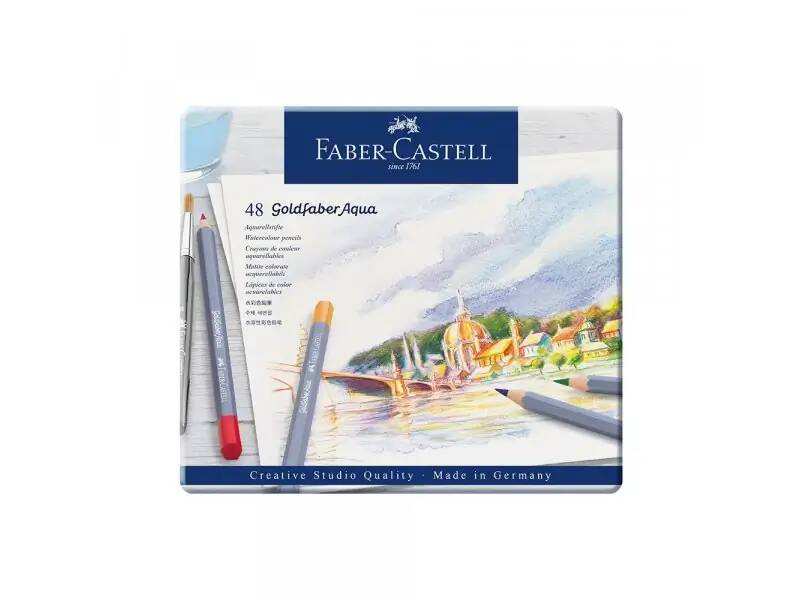 FABER-CASTELL DRVENE BOJICE GOLDFABER AKVAREL 1/48