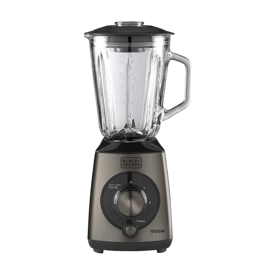 Blender Black + Decker BXJB1000E, 1000 W, 1.5 l, Siva