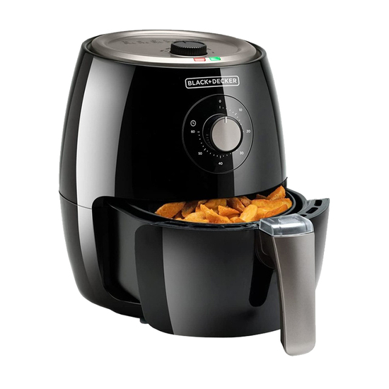 Friteza Black & Decker BXAF2500E, 1500 W, 2.5 l, Crna