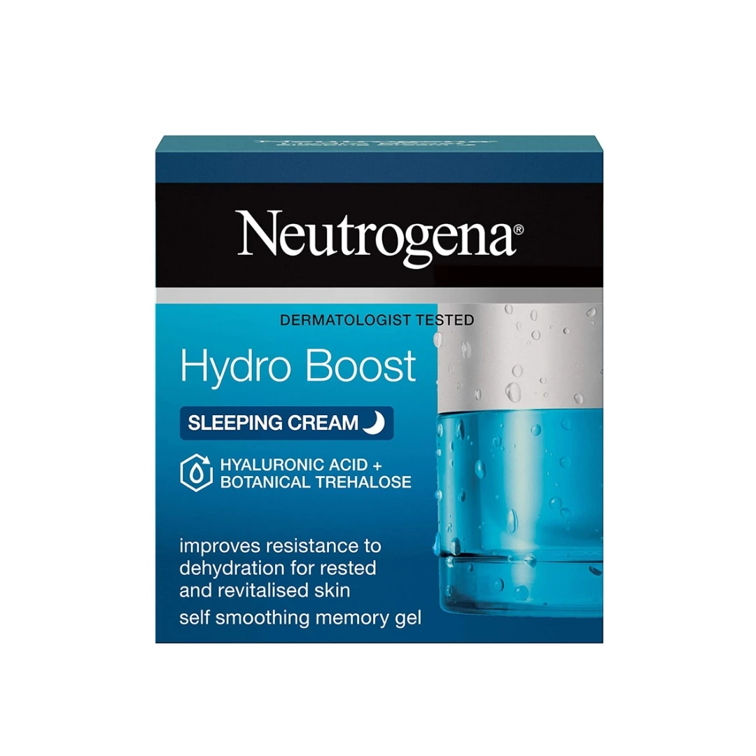 Neutrogena® Hydro Boost Noćna Maska za Lice sa Hijaluronskom Kiselinom 50 mL