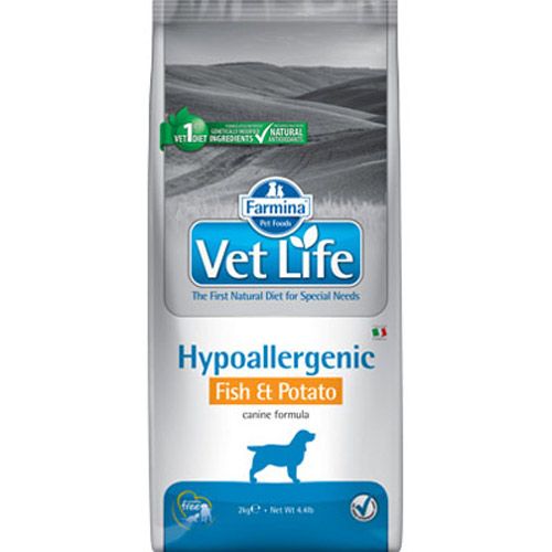 Vet Life Dog HypoAllergenic Riba i Krompir 2 kg