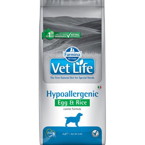 Vet Life Dog HypoAllergenic Jaja i Pirinač 2 kg