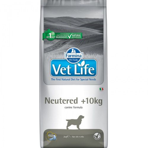 Vet Life Dog Neutered >10kg 2 kg