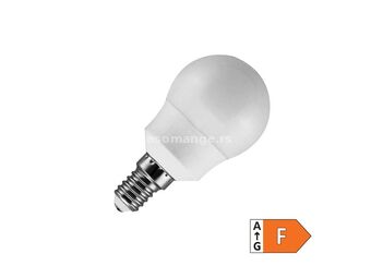 LED sijalica lopta Hladno bela 8W Prosto LS-G45-E14/8-CW