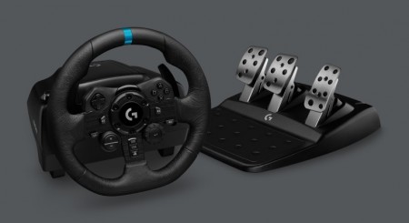 Logitech G923 Racing Wheel and Pedals for PS4 and PC