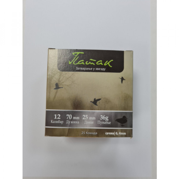 Lovacki patro Belom 12/70 4,0mm Patak 36g