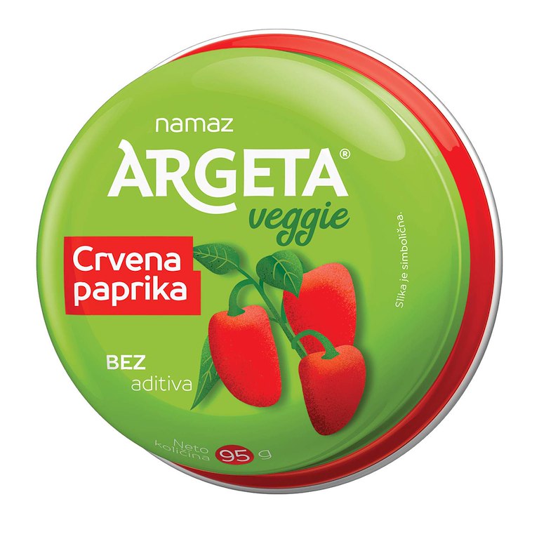 Argeta namaz veggie crvena paprika 95g argeta