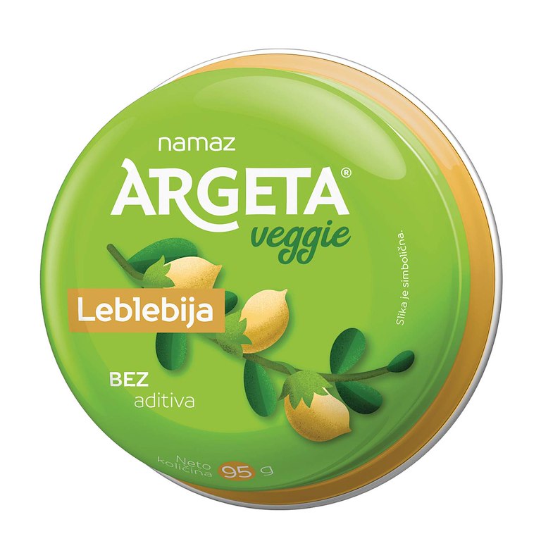 Argeta namaz veggie leblebija 95g argeta