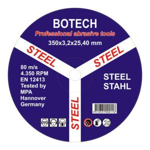 BRUSNA PLOČA ZA METAL 115X3X22 BOTECH