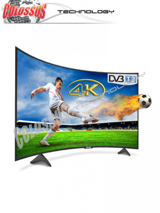 4K ULTRA HD CURVED SMART LED TV 55" CSS-10100E